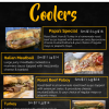 Menu | Coolers Daiquiri & Sports Bar